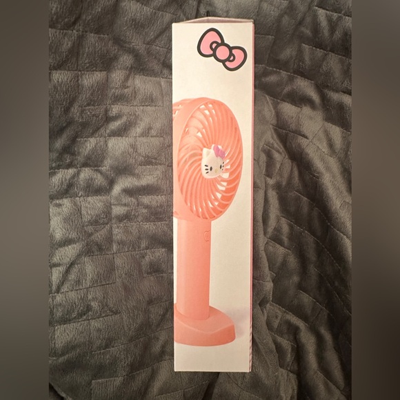 Sanrio | Other | Hello Kitty Portable Rechargeable Fan With Stand ...